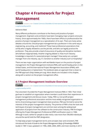 Open Textbook Basics of Project Management | PDF