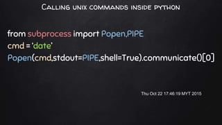 Learn python in 20 minutes | PPT