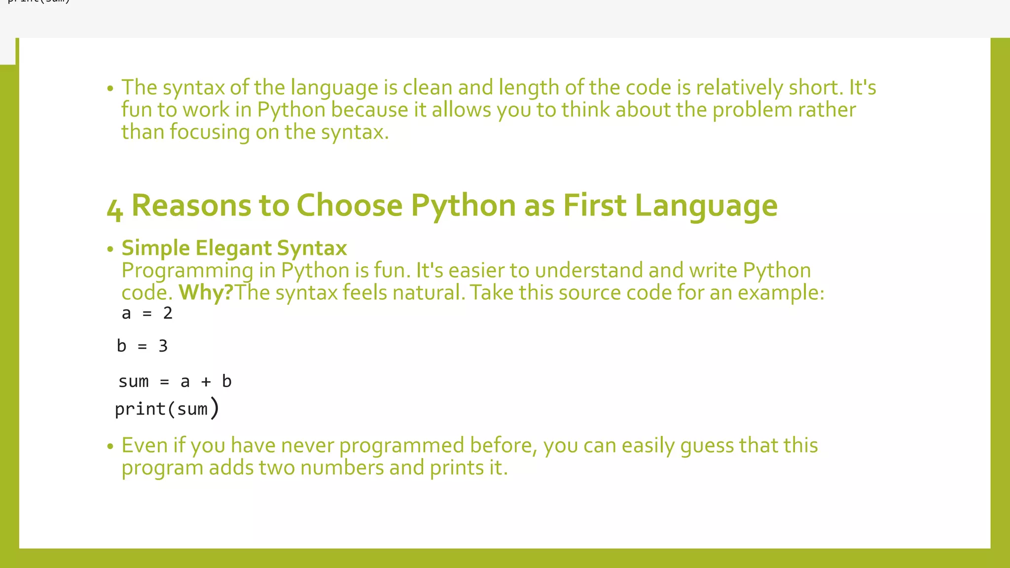 Python Classes In Thane Ppt