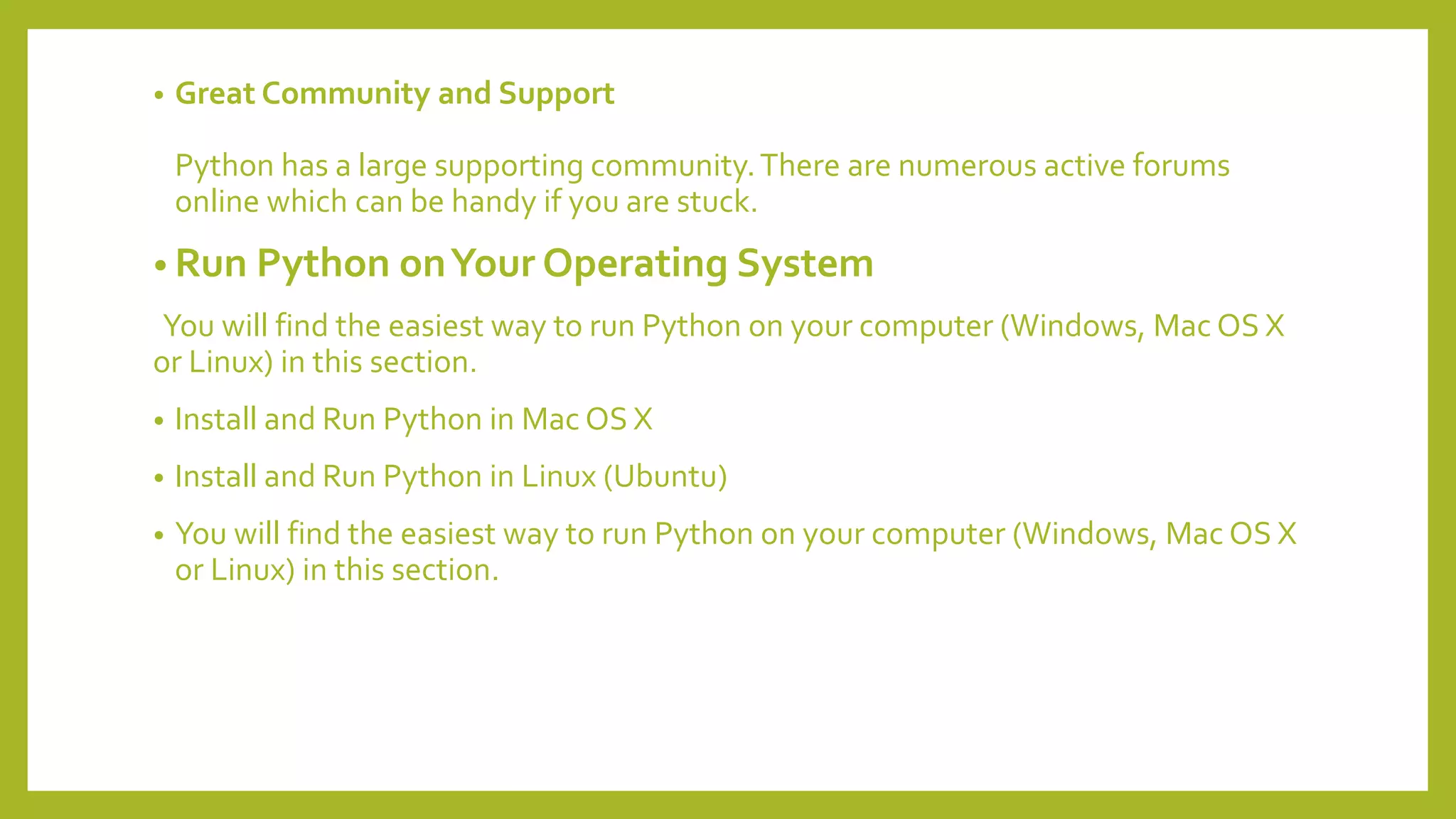 python classes in thane | PPT