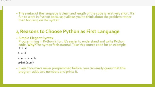 python classes in thane | PPT