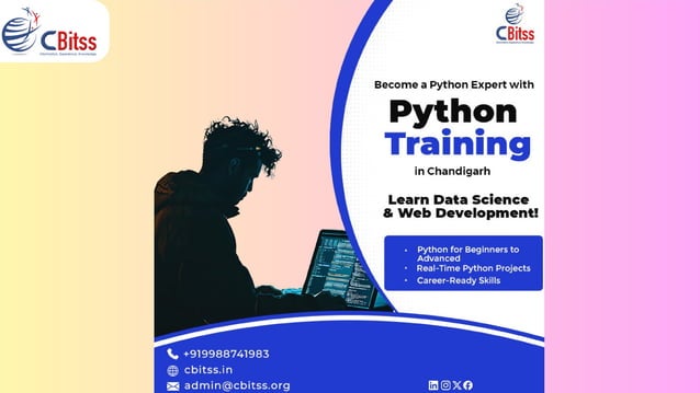 Learn Python the Easy Way – Hands-On Training - CBitss | PPTX