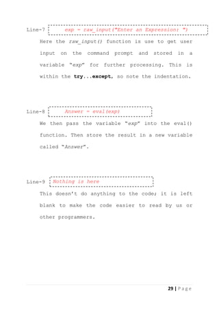 DESKTOP GUI APP DEVELOPMENT USING PYTHON! | PDF