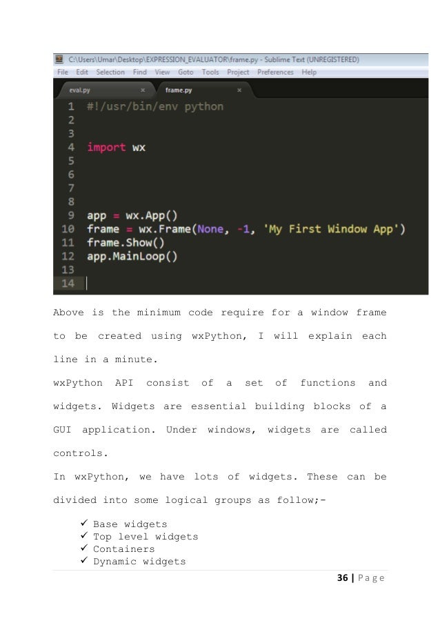 Desktop Gui App Development Using Python