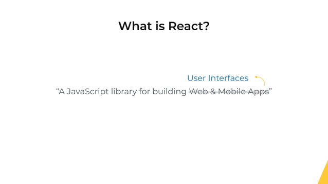 Learn react the right way | PPT