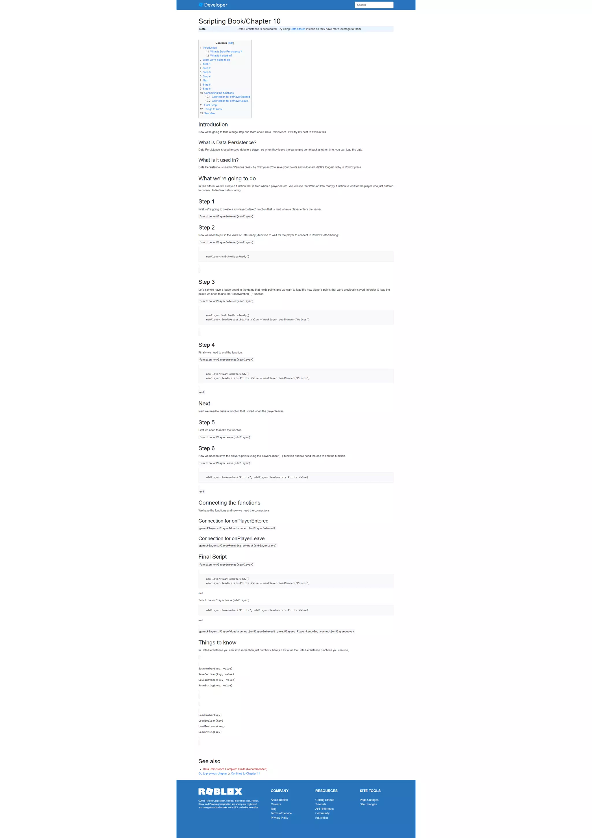 Learn Roblox Developing | PDF