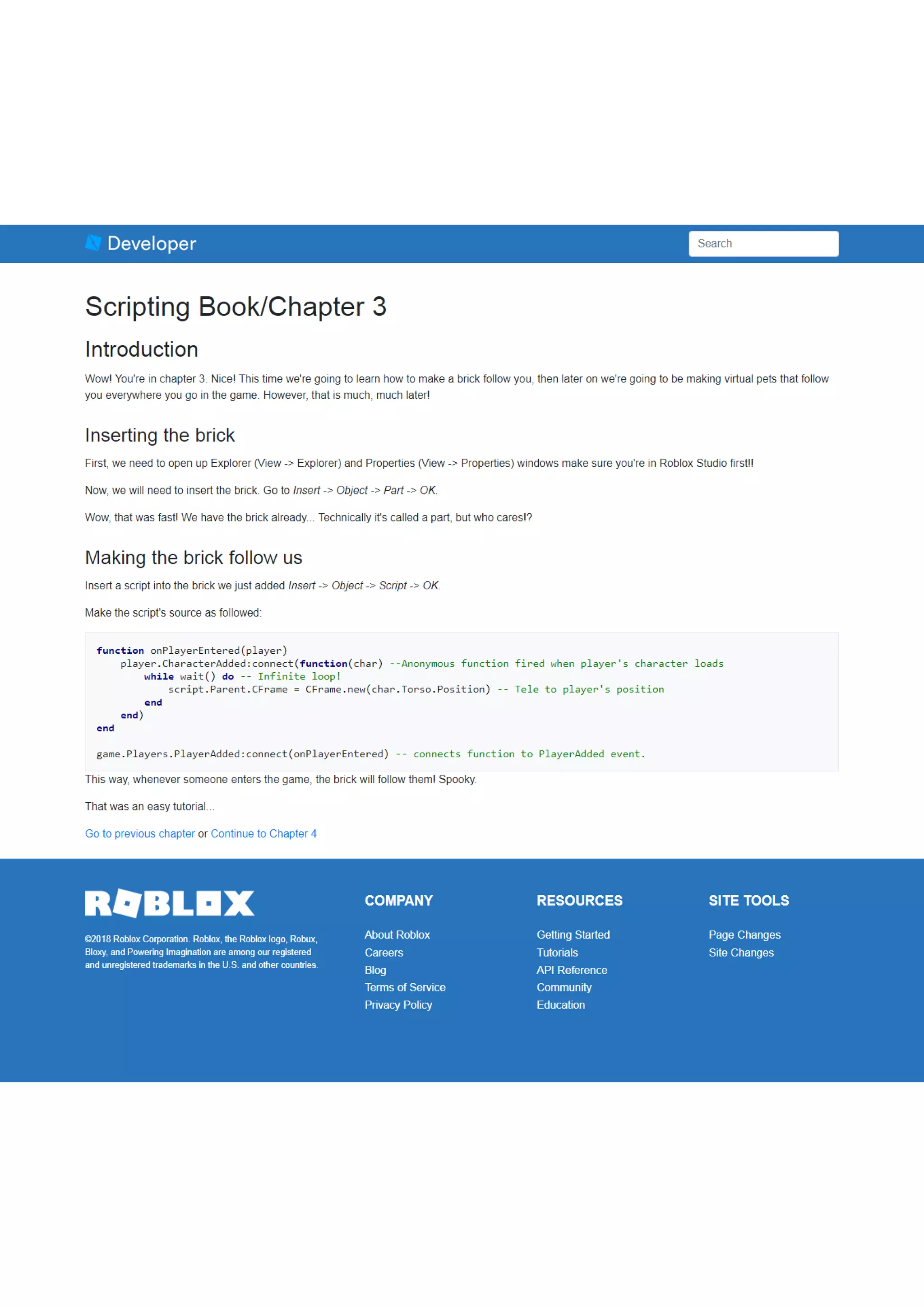 Learn Roblox Developing | PDF