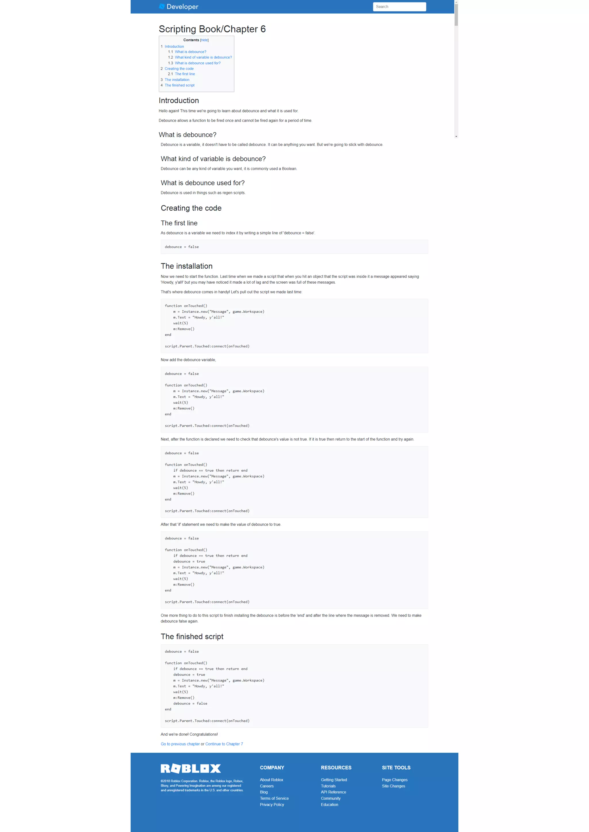 Learn Roblox Developing | PDF