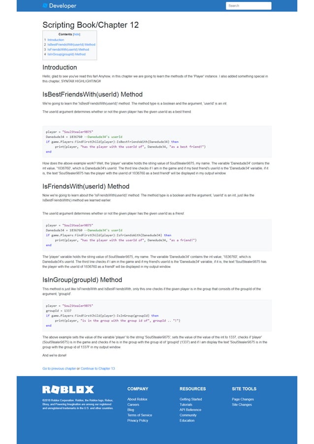 Learn Roblox Developing | PDF