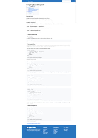 Learn Roblox Developing | PDF