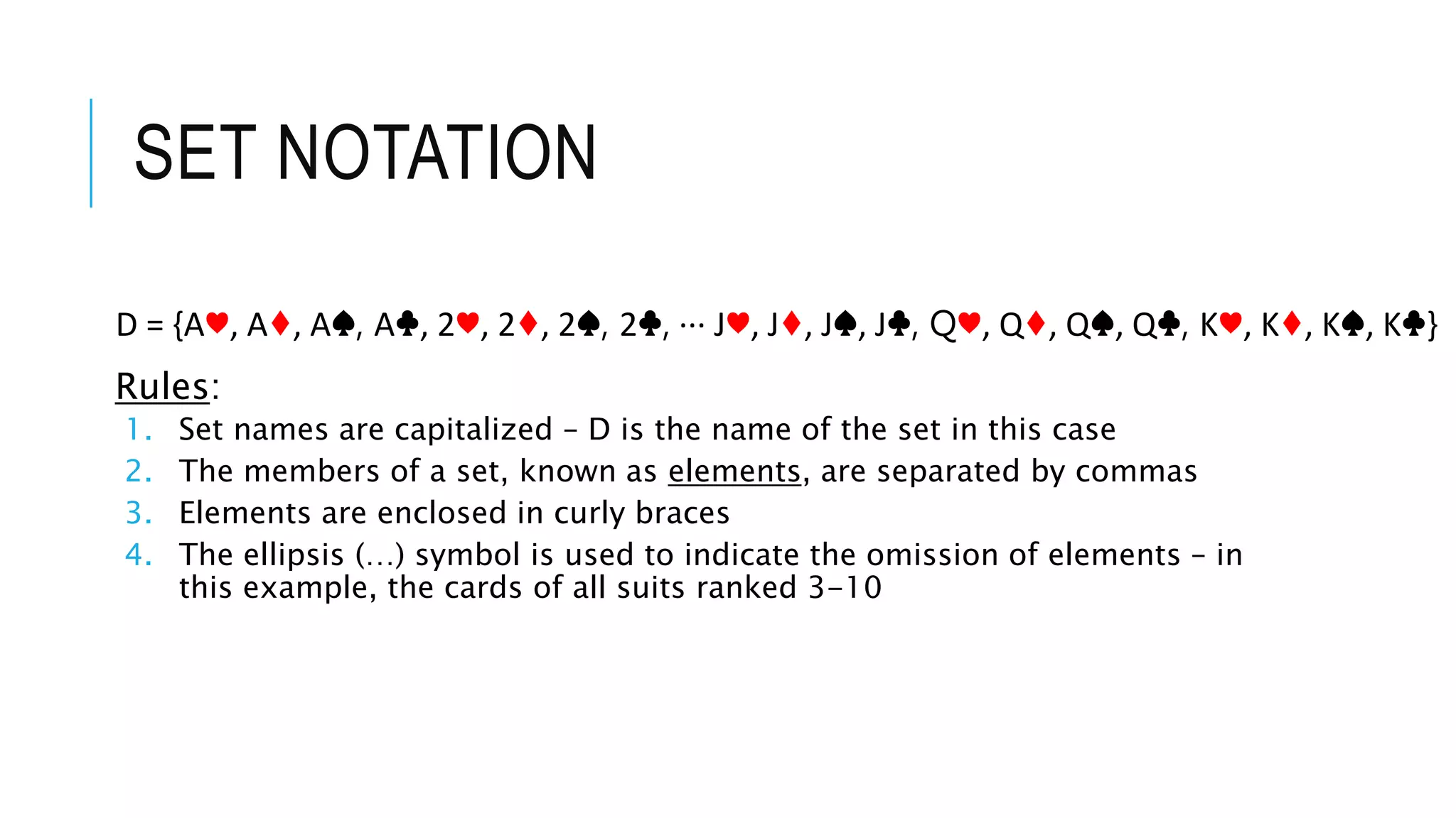 Learn Set Theory | PPTX
