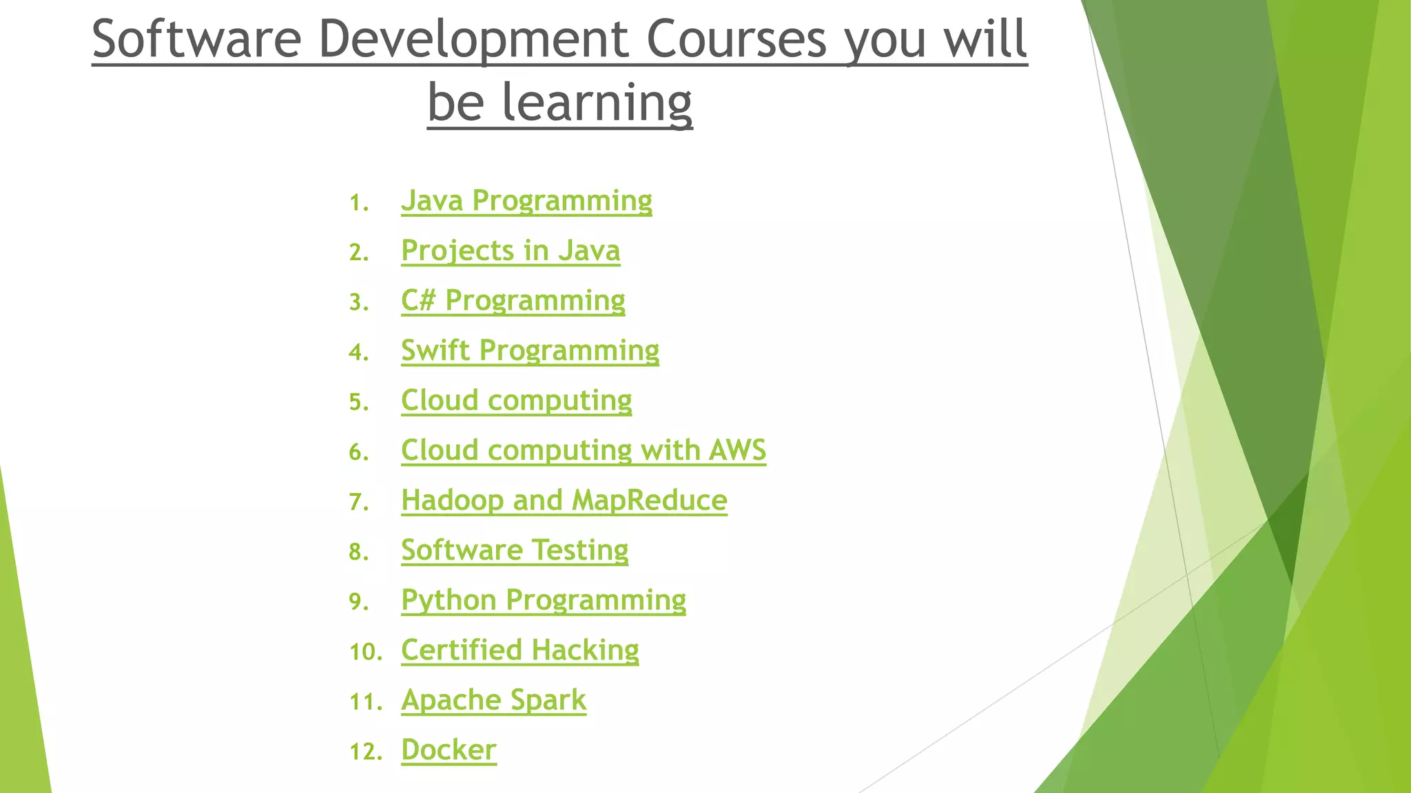 Learn software development | PPT