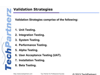 Learn software testing with tech partnerz 1 | PPT