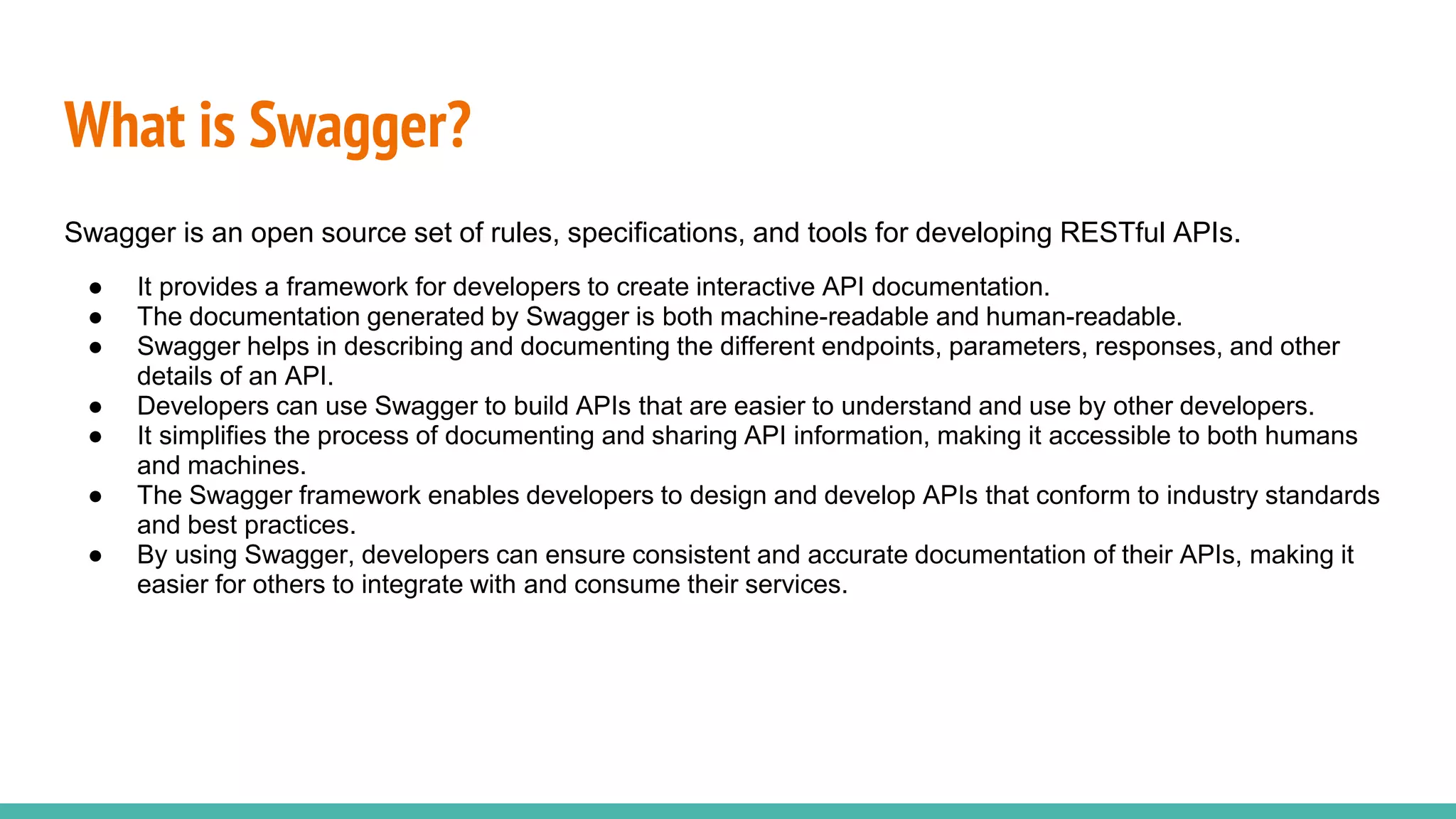 Learn Spring Boot With Bisky - Swagger | PPT