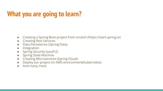 Learn Spring Boot With Bisky - Intoduction | PPTX