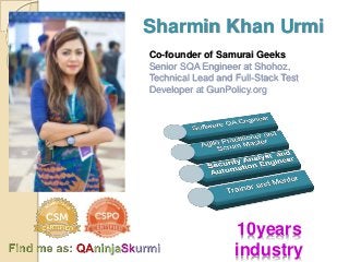 Learn sqa from expert official first live class kodeeo_klass_room_q_aninjaskurmi | PPT