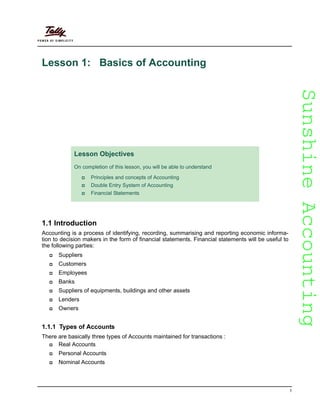 Learn Tally.ERP9