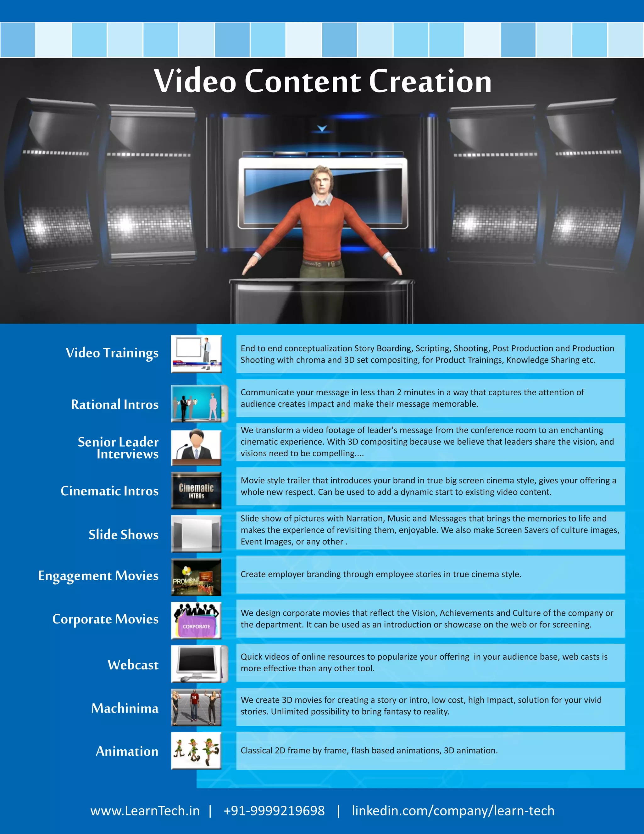 Learntech brochure | PDF