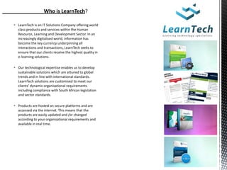Learntech Power Point | PPTX