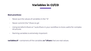 Learn Terraform - Variables | PPT