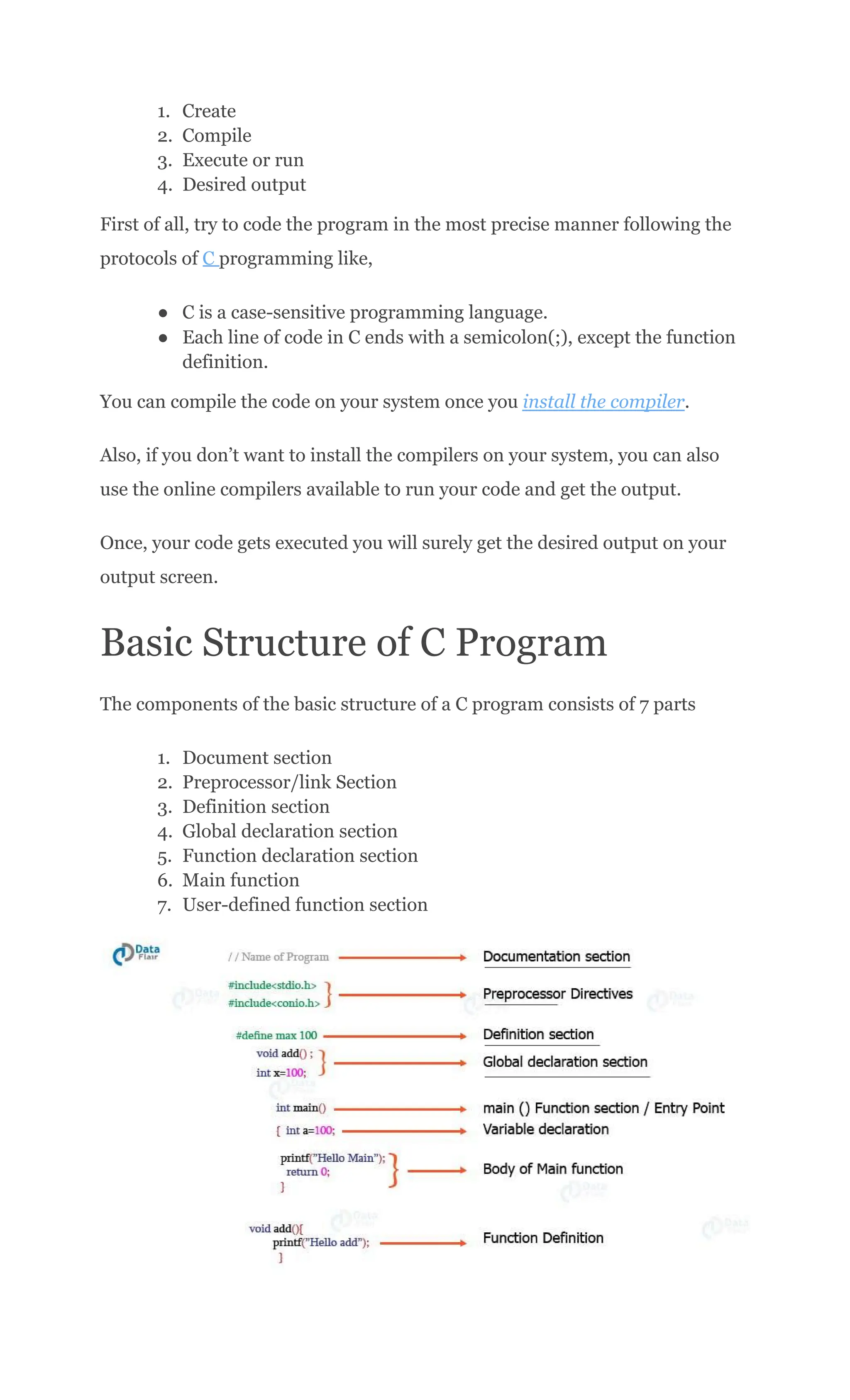 Learn the Basic Structure of C Program in 7 Mins.pdf