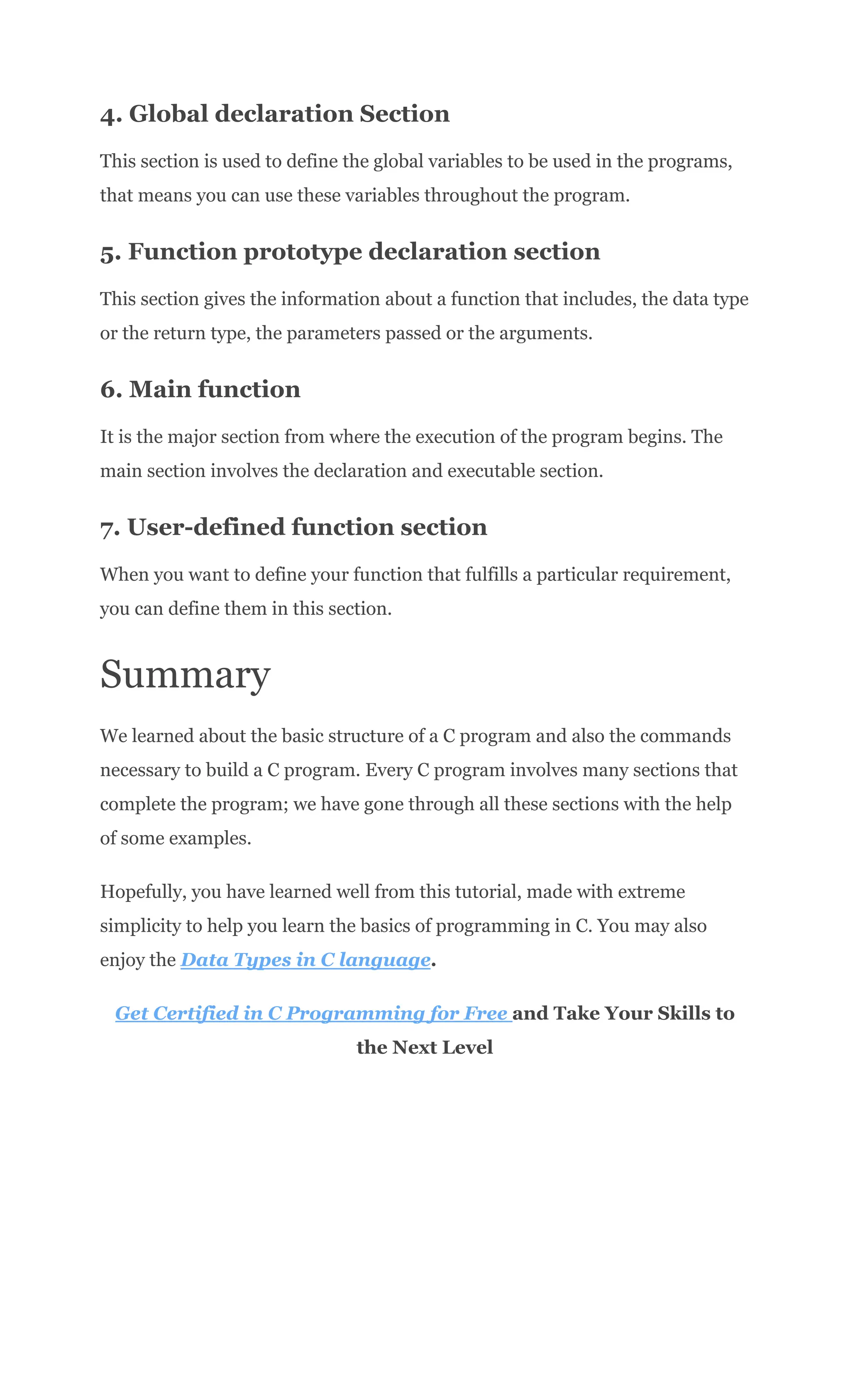 Learn the Basic Structure of C Program in 7 Mins.pdf
