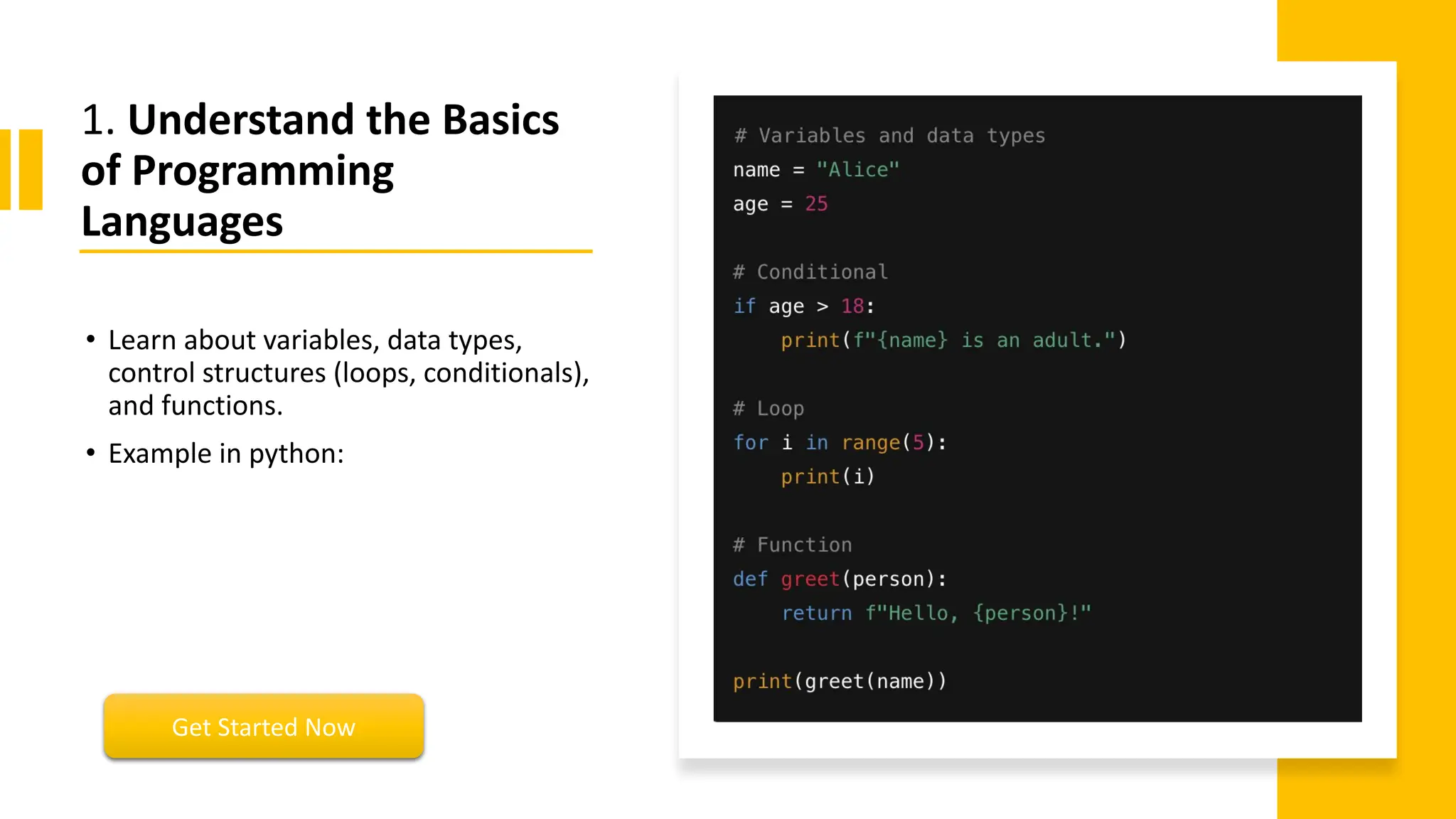 8 things to know before you start to code in 2024 | PDF