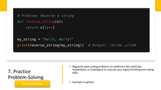 8 things to know before you start to code in 2024 | PDF