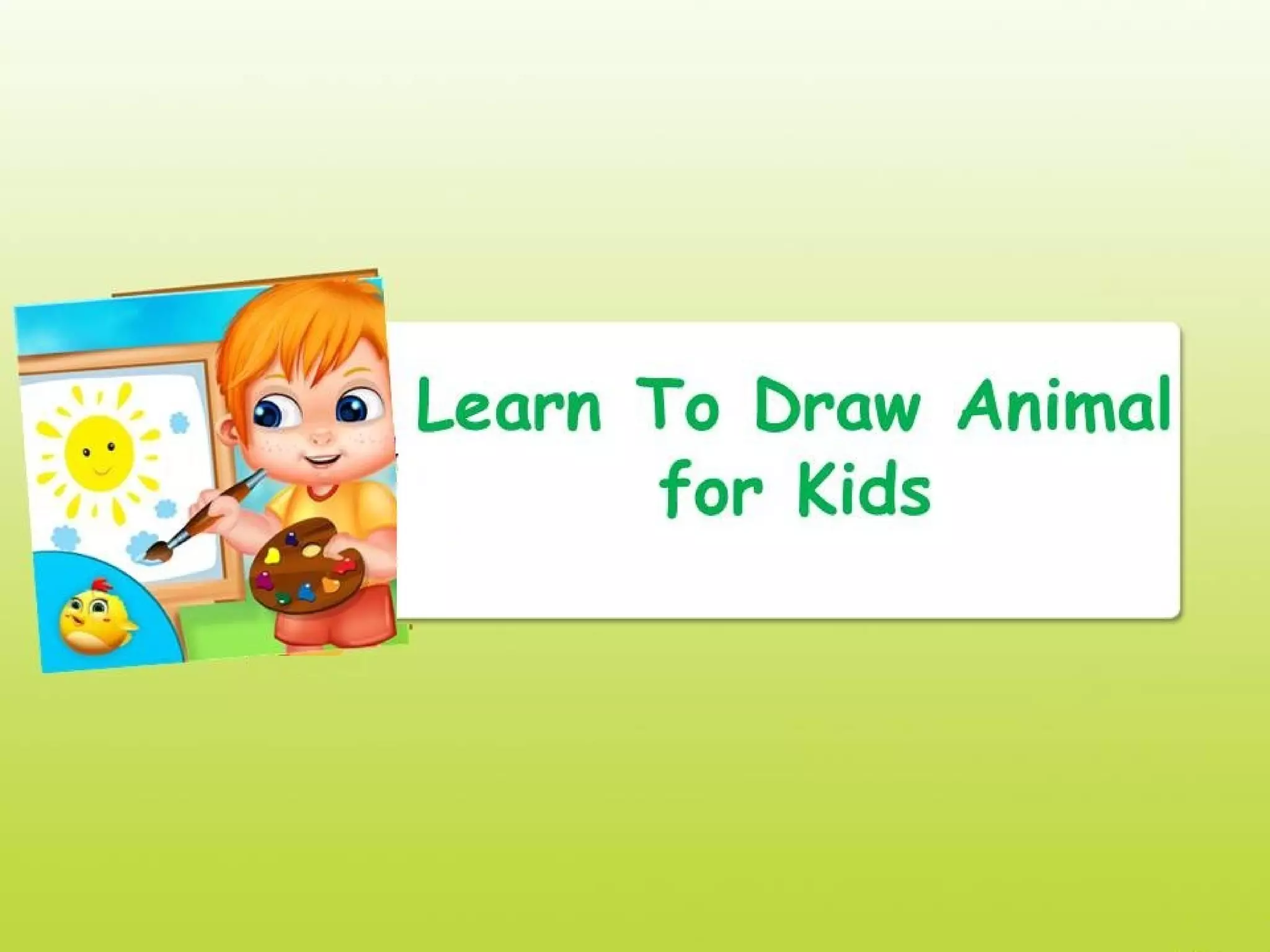 Learn to Draw Animals for Kids | PPT