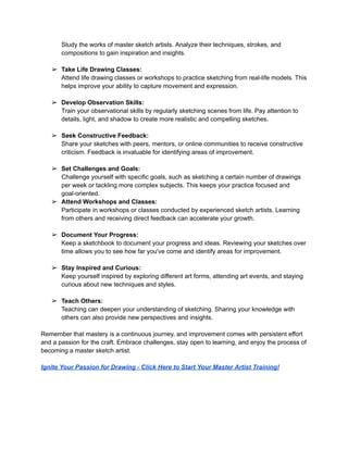 Art Mastery 101: Learn to Draw like a Master Artist | PDF