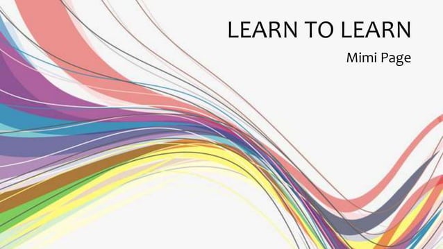 Learn to Learn Example Presentation 2 | PPT