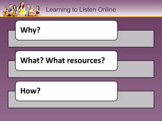 Learn to listen English online | PPTX
