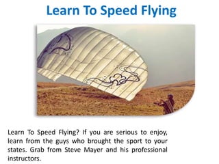 Speed Flying | PPTX