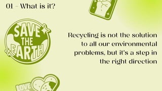 LEARN TO RECYCLE | PPTX