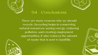 LEARN TO RECYCLE | PPTX