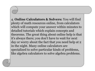 Learn to solve math problems in 4 easy steps | PPT