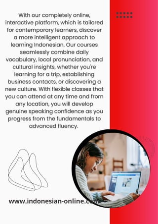 Learn To Speak Indonesian | Indonesian Online | PDF