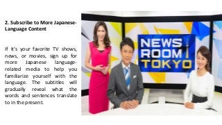 Learn to Speak Japanese More fluently.pptx