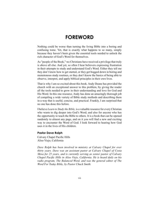 Learn To Study The Bible | PDF
