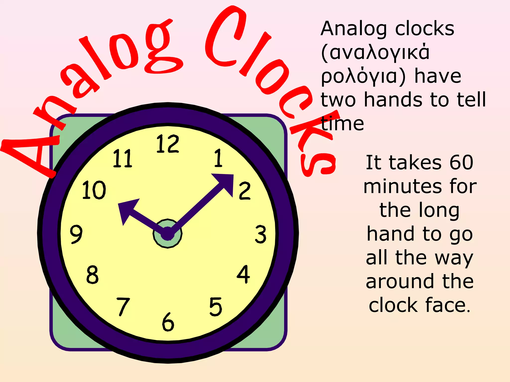 Learn to tell the time | PPT