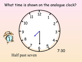 Learn to tell the time | PPT