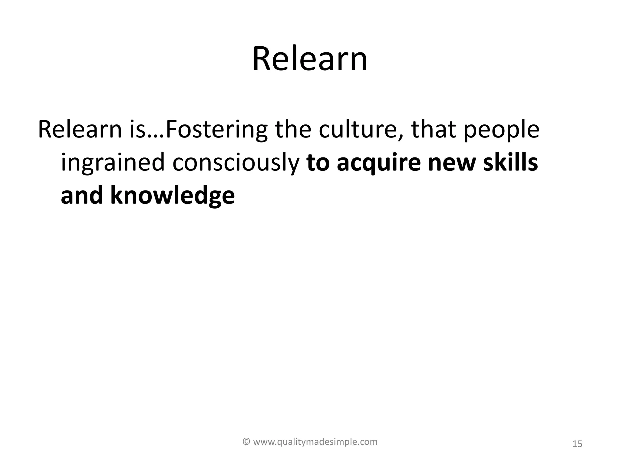 Learn, Unlearn and Relearn | PDF