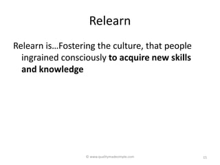 Learn, Unlearn and Relearn | PDF