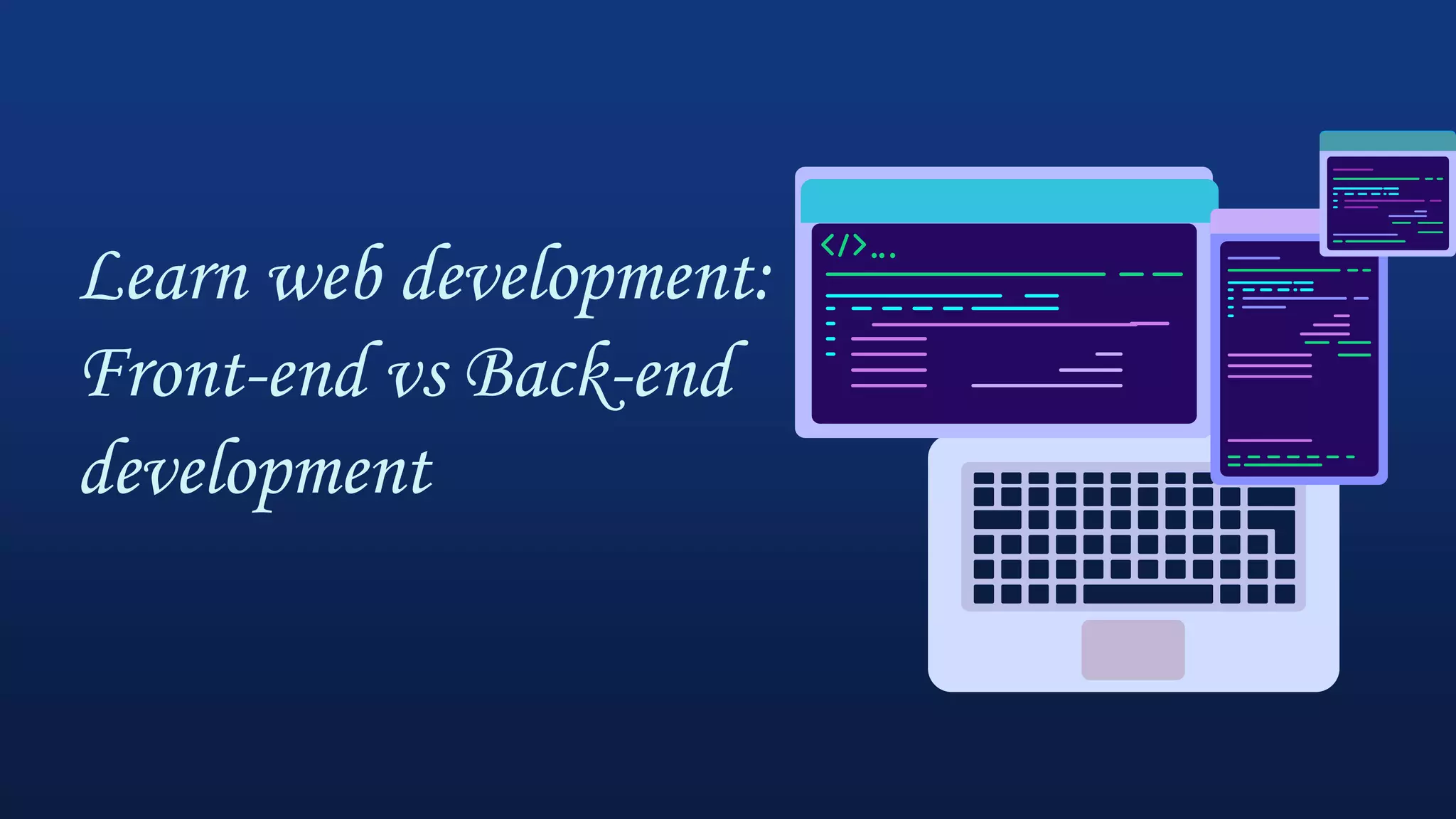Learn Web Development Front End Vs Back End Development Ppt 9054