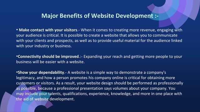 Learn web development: Front-end vs Back-end development | PPTX | Web ...