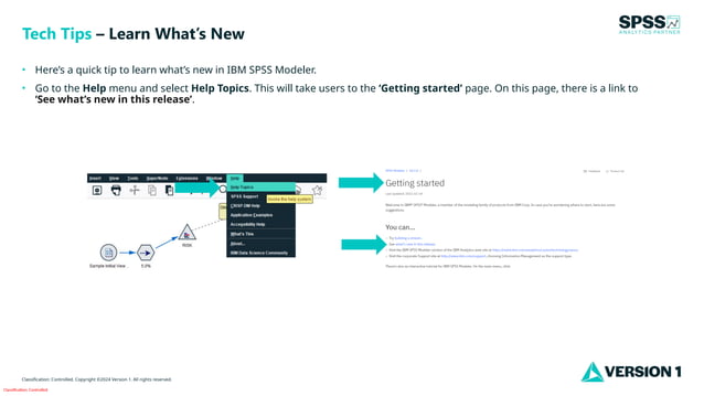 Learn Whats New In Ibm Spss Modeler Pptx