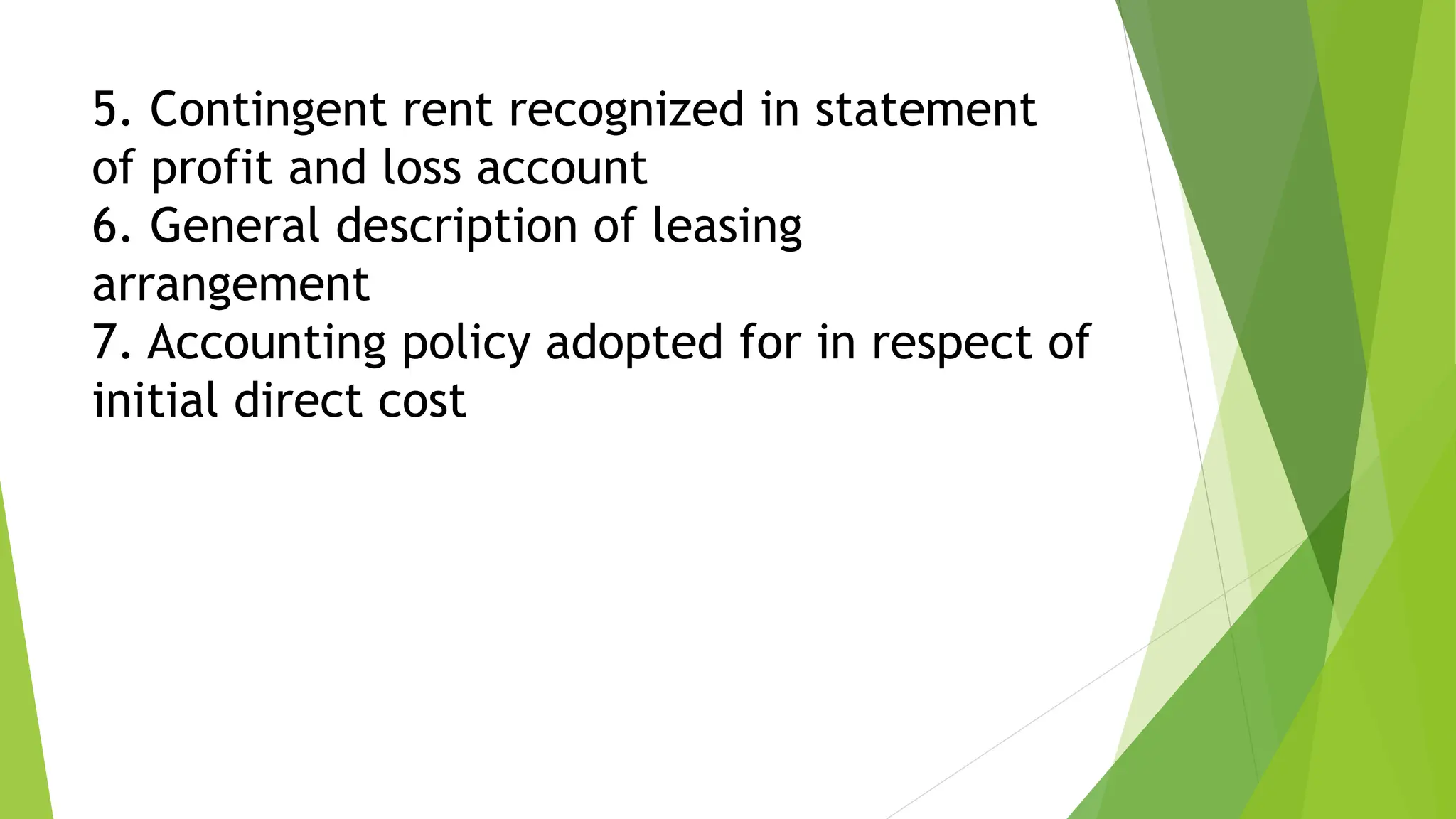 LEASE as per accounting standards in IAS | PPTX