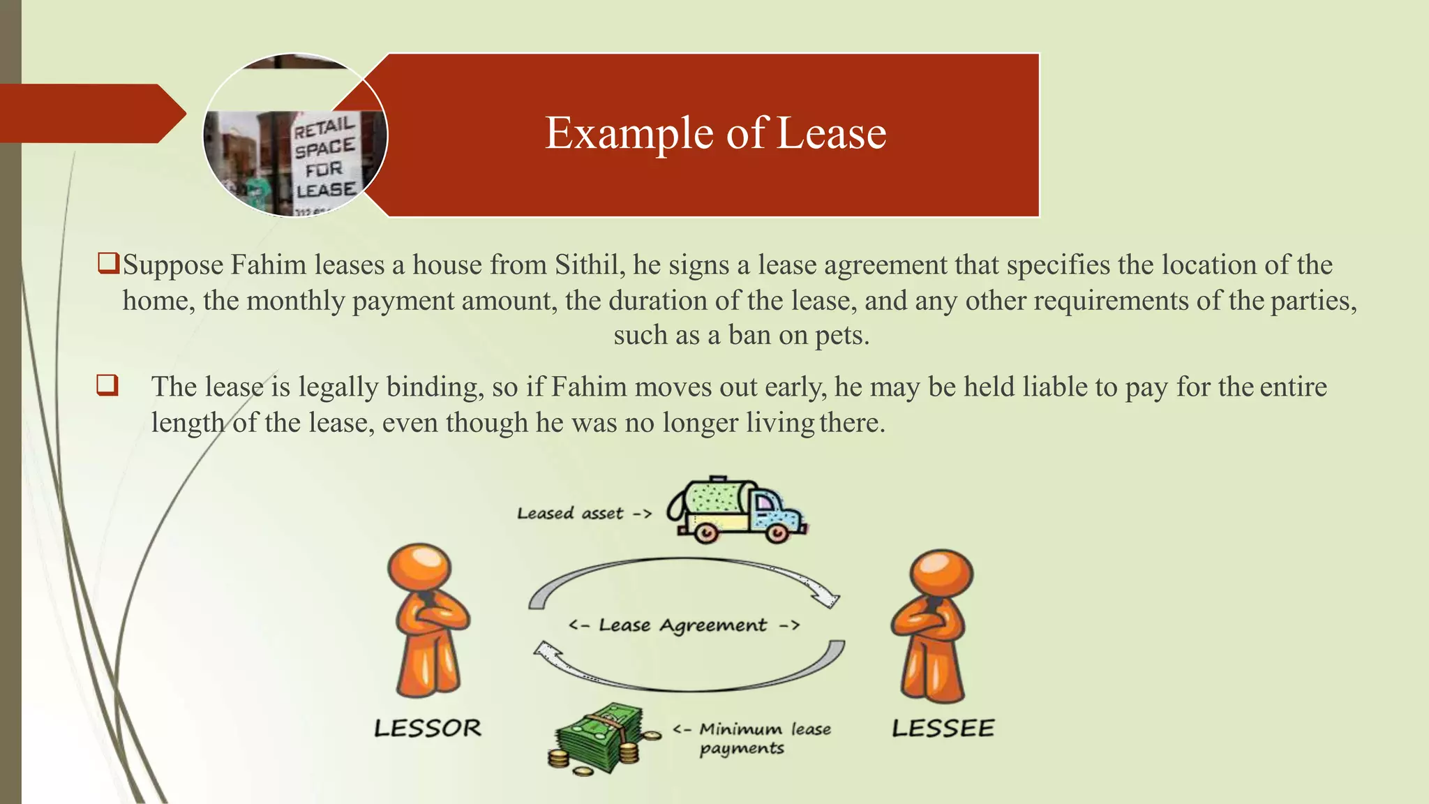 Lease finance-presentation | PPTX