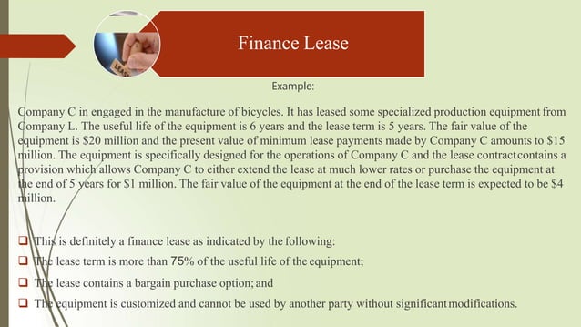 Lease finance-presentation | PPTX