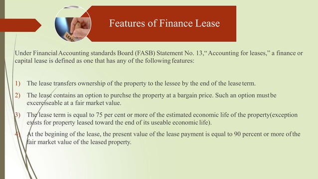 Lease finance-presentation | PPTX